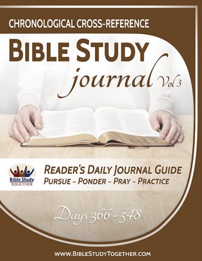 Printed Chronological Cross-Reference Bible Reading Plan - Bible Study ...