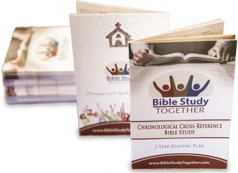 Printed Chronological Cross-Reference Bible Reading Plan - Bible Study ...